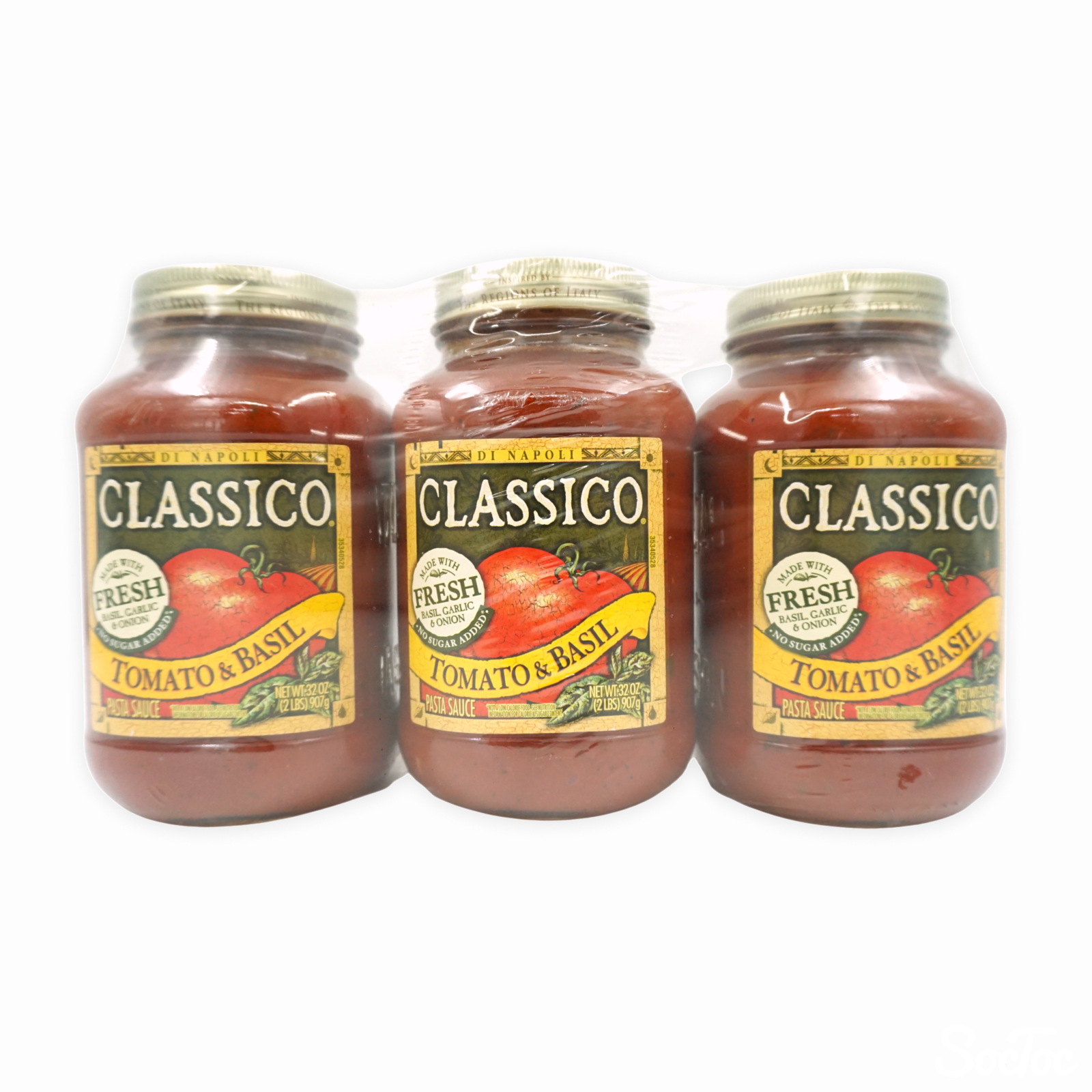 CLASSICO パスタソース トマト&バジル 907g x 3本 | KOALA MARKET コアラマーケット